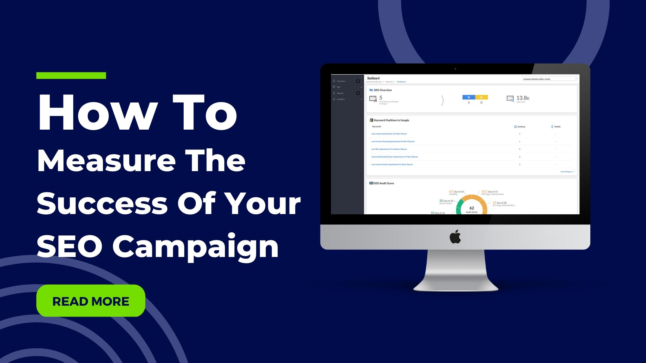 How To Measure The Success Of Your Organic SEO Campaign - GREENstick ...